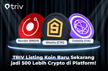 TRIV Listing Koin Baru Sekarang jadi 500 Lebih Crypto di Platform ...